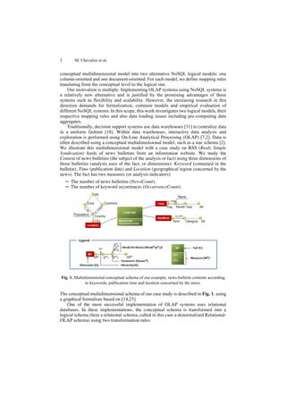 how can implement a multidimensional Data Warehouse using NoSQL | PDF | Databases | Computer ...