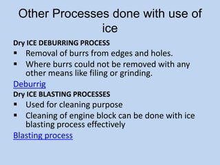 Ice jet machining | PPTX