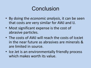 Ice jet machining | PPTX