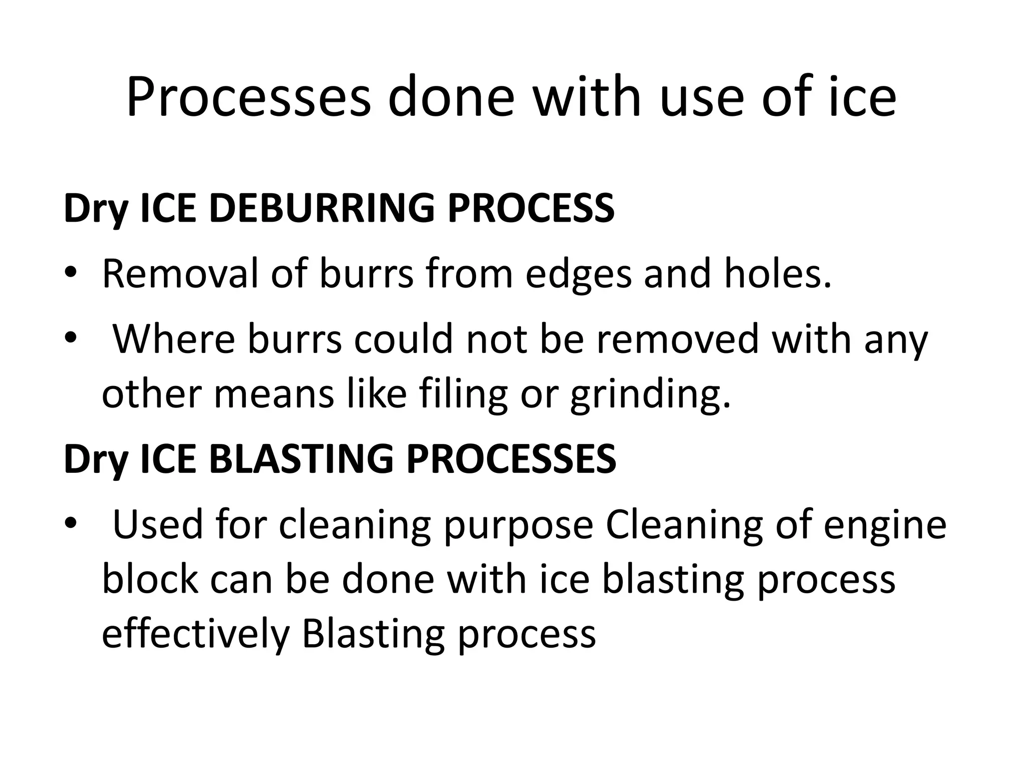 Ice jet machining | PPTX