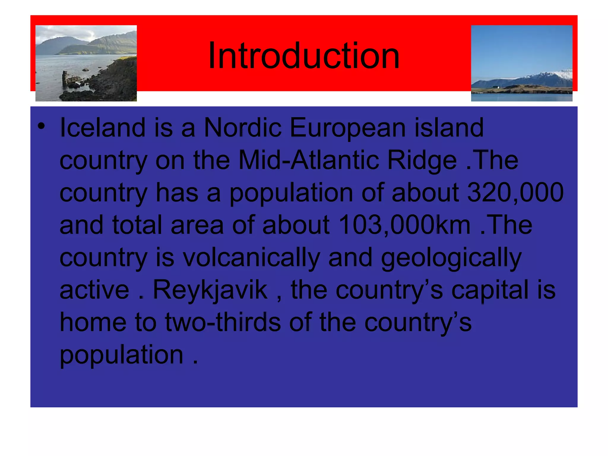 Iceland power point | PPT