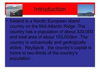 Iceland power point | PPT