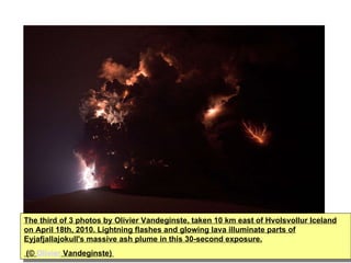 Iceland's eyjafjallajokull volcano | PPT | Geology | Science