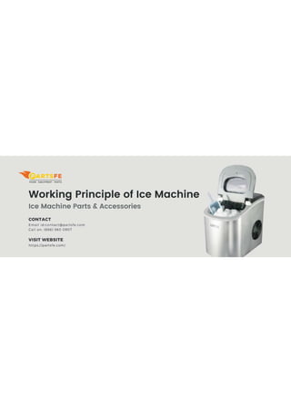 Ice Machine Spare Parts & Components- PartsFe | PDF