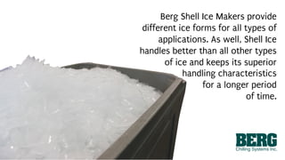 Berg Shell Ice Maker | PDF