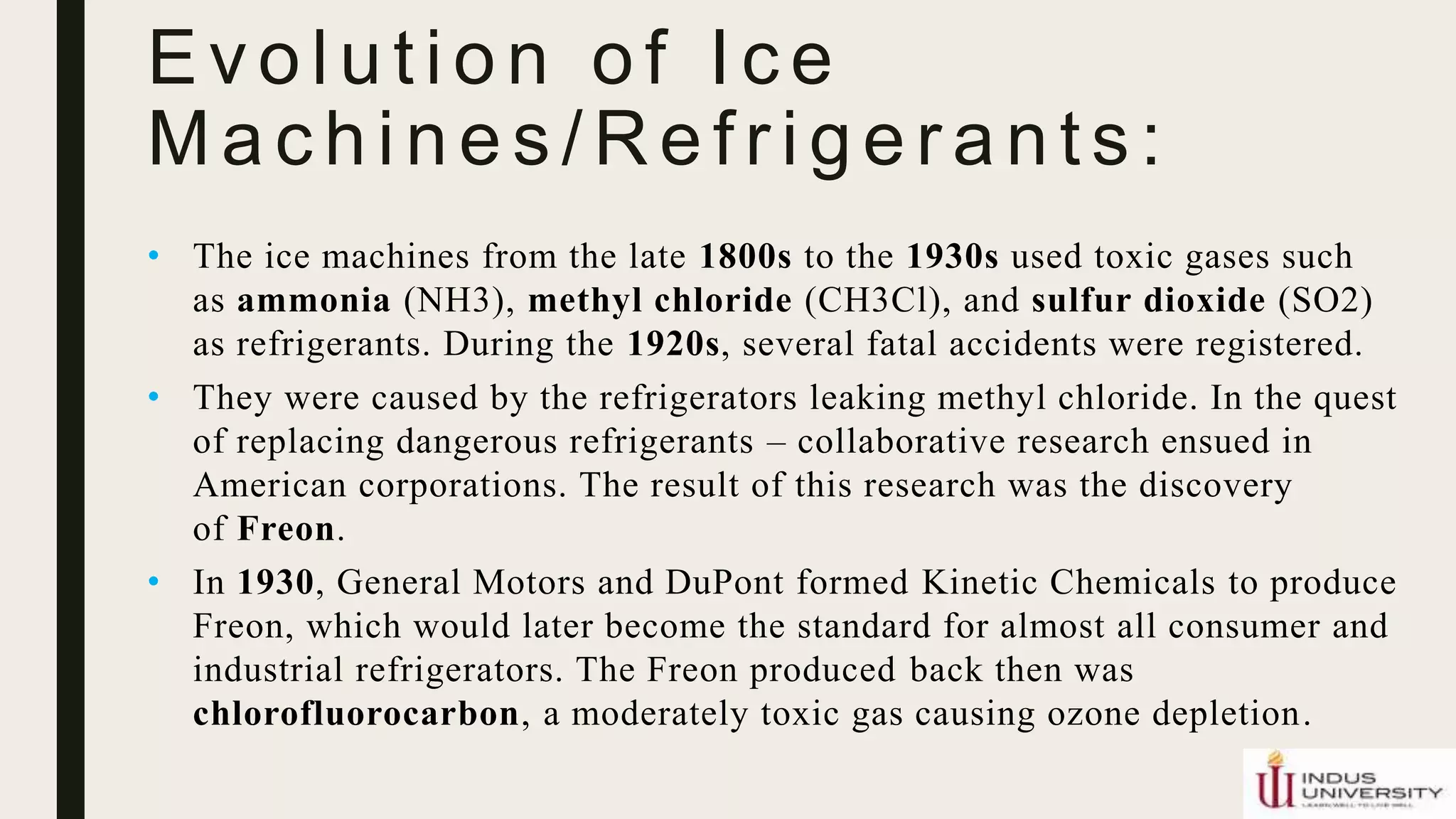 Ice making and manufacturing | PPTX
