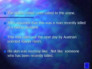 Iceman Presentation | PPT