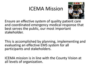 Icema overview our lemsa rev 5: 2019 | PDF | First Aid | Injuries