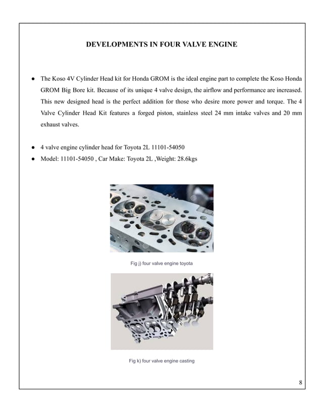 MULTIVALVE ENGINE | PDF