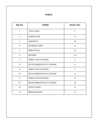 MULTIVALVE ENGINE | PDF