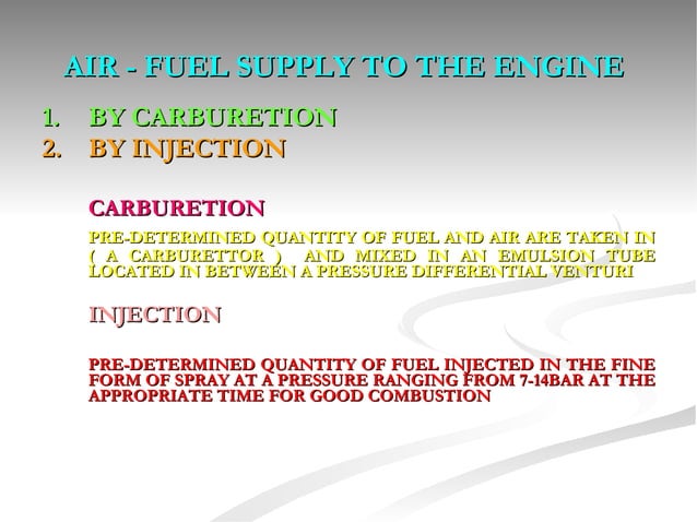 Advanced Internal Combustion Engines | PPT | Automotive