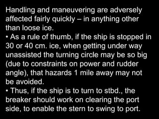 Ice navigation | PPT