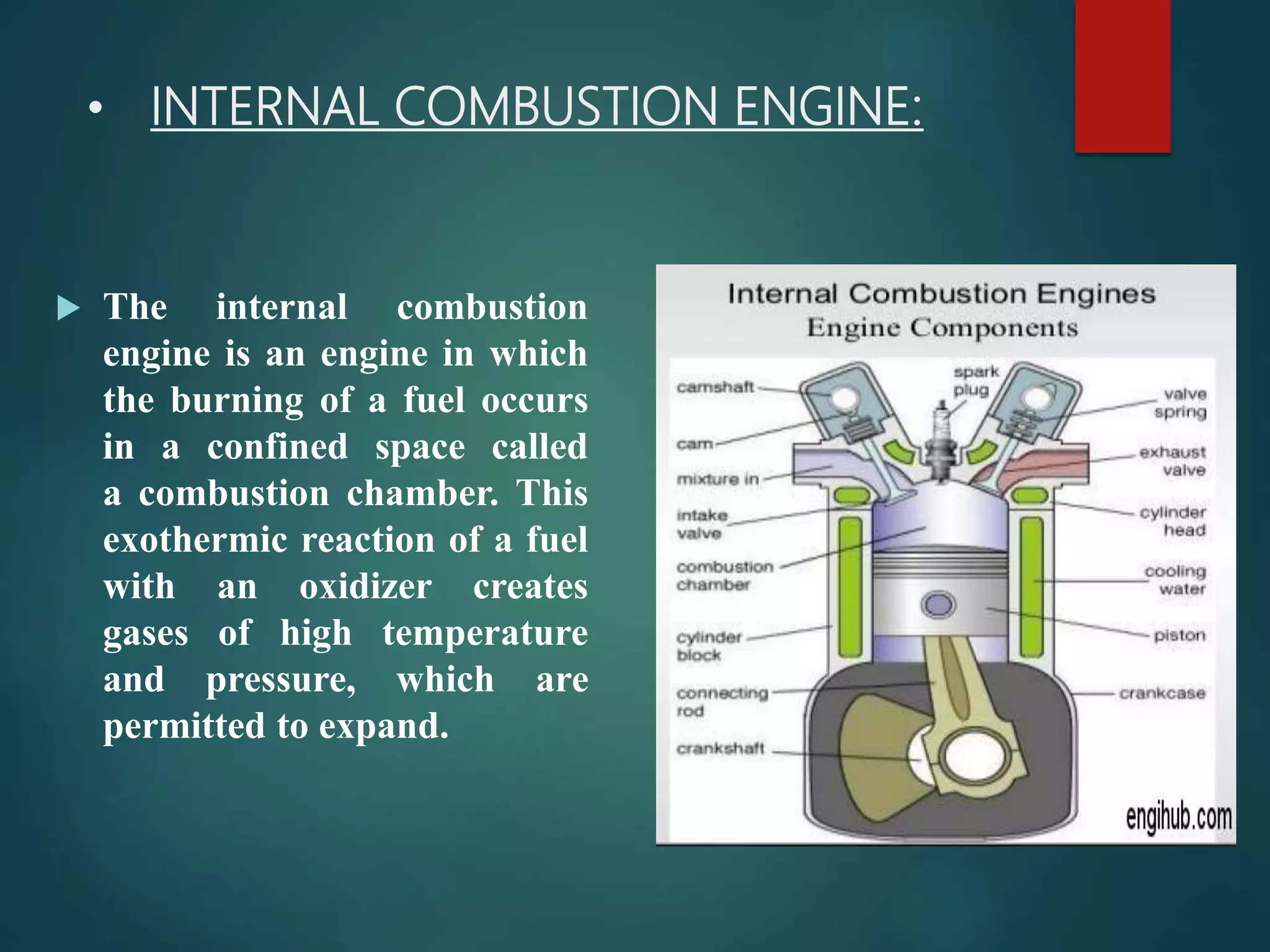 Internal Combustion Engine and its history | PPTX