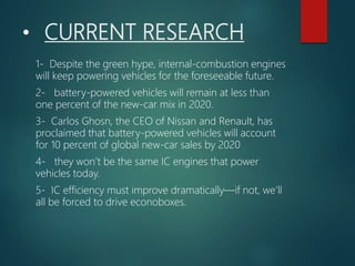 Internal Combustion Engine and its history | PPTX