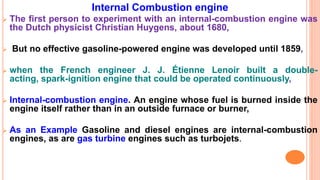 IC Engine PPT | PPTX