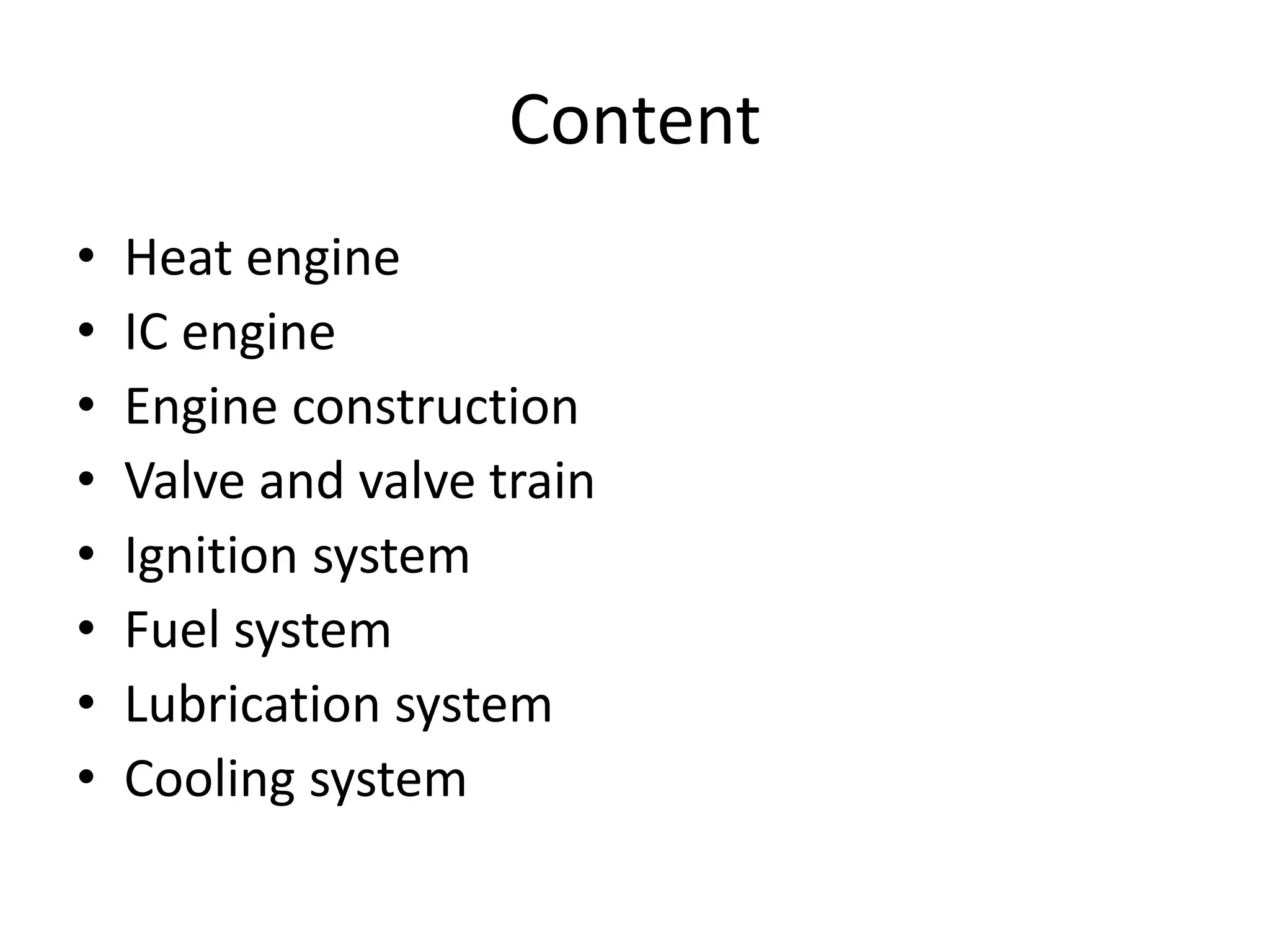 Ic engine introduction | PPTX