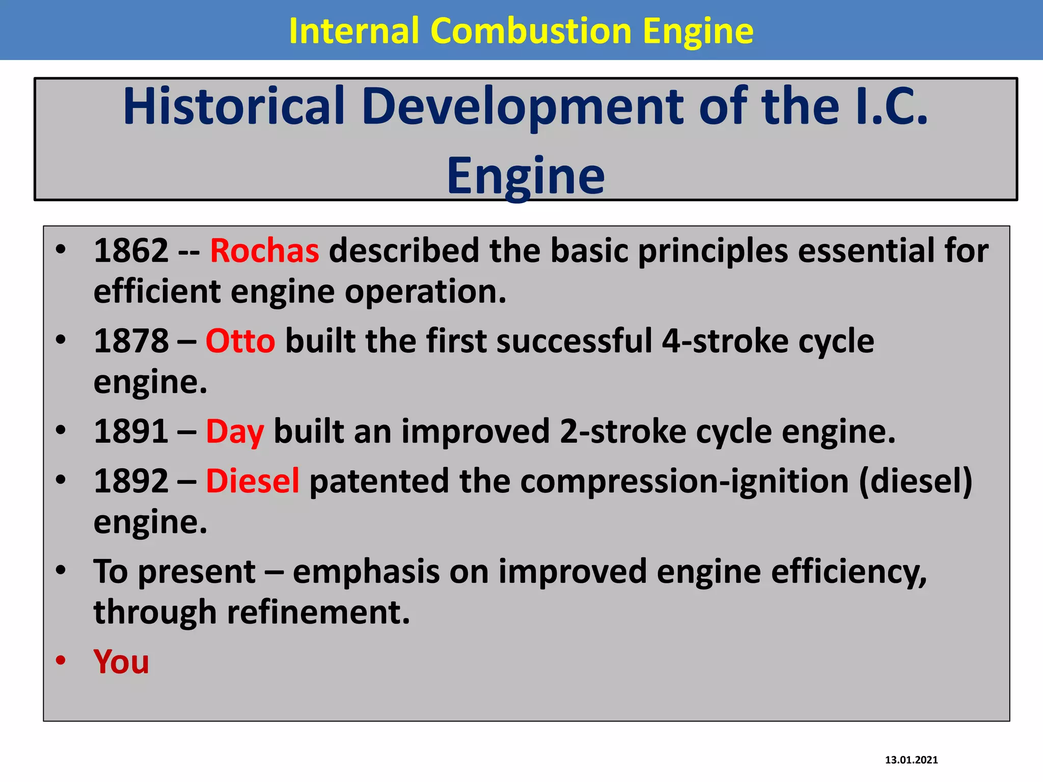 Ic engine | PPT