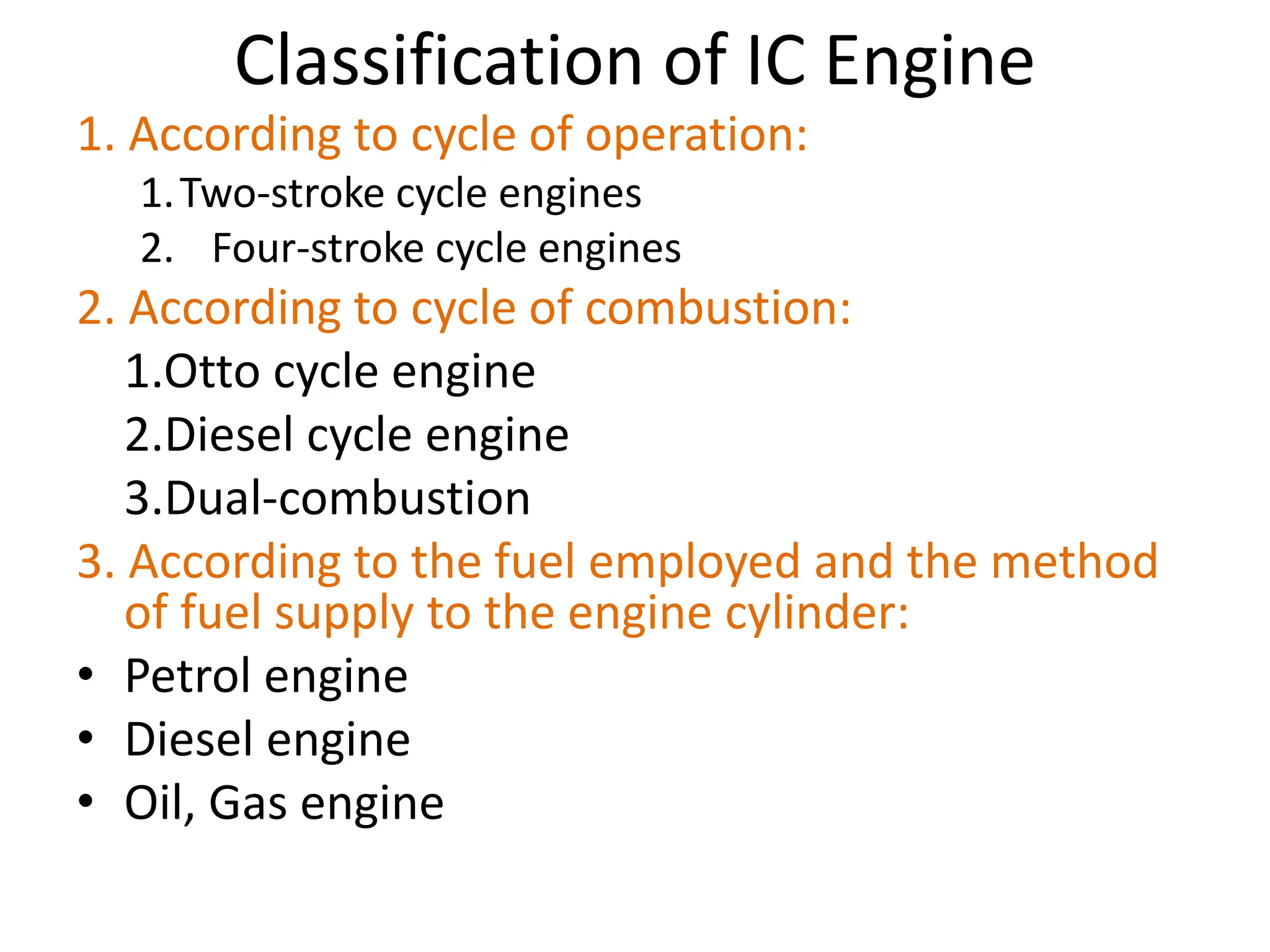 Internal combustion engine - introduction, types | PPT