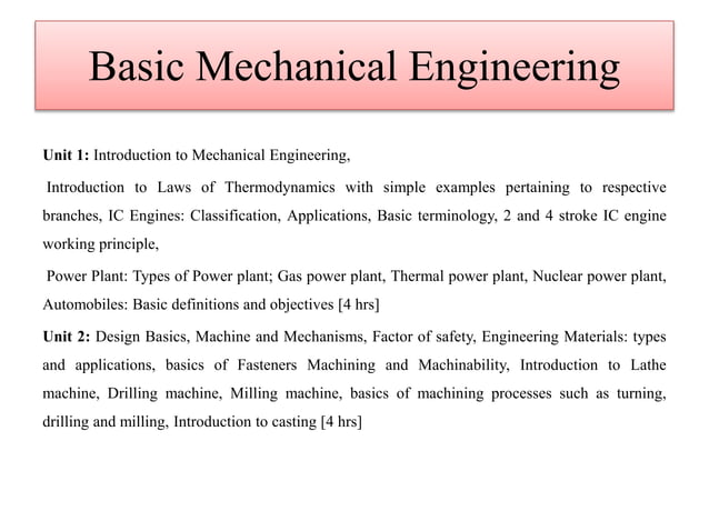 Internal combustion engine - introduction, types | PPT