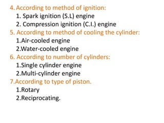 Internal combustion engine - introduction, types | PPT