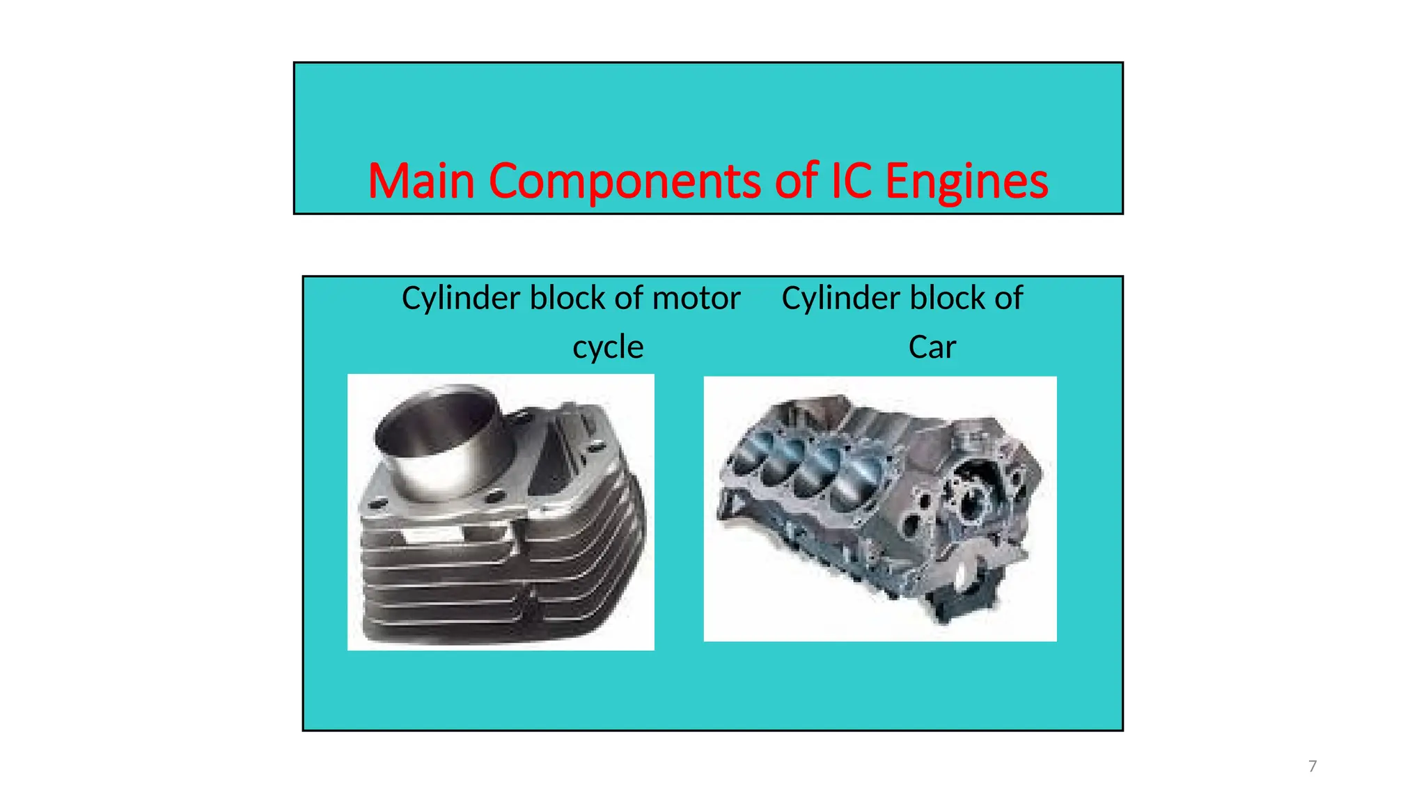 IINTERNAL COMBUSTION ENGINE PRESENTATION-I | PPT