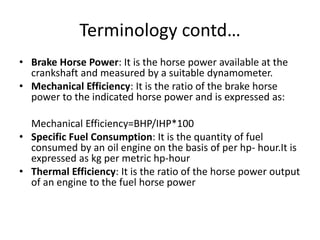 Internal Combustion Engine | PPTX