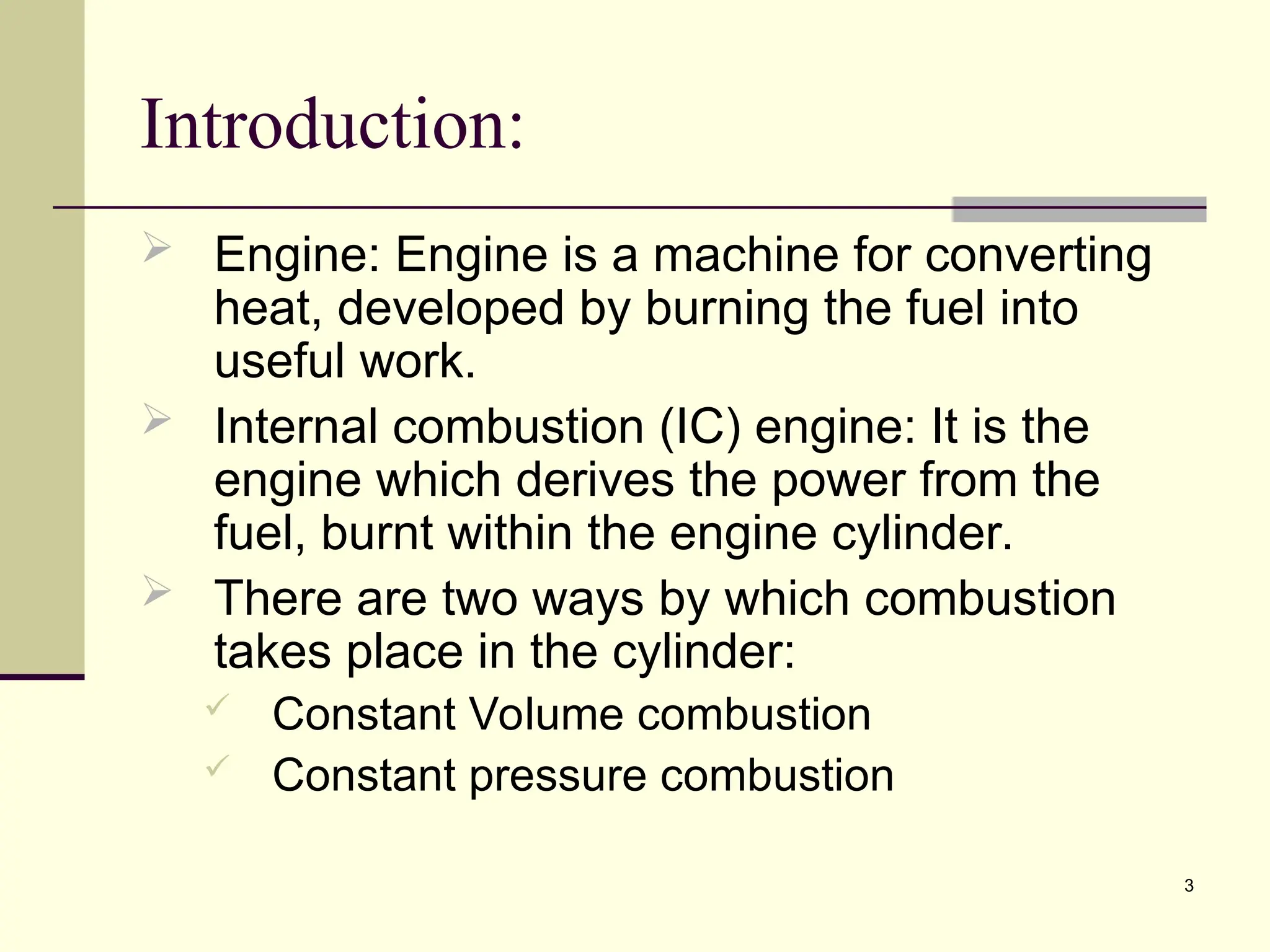 IC Engine componets and working principles | PPT