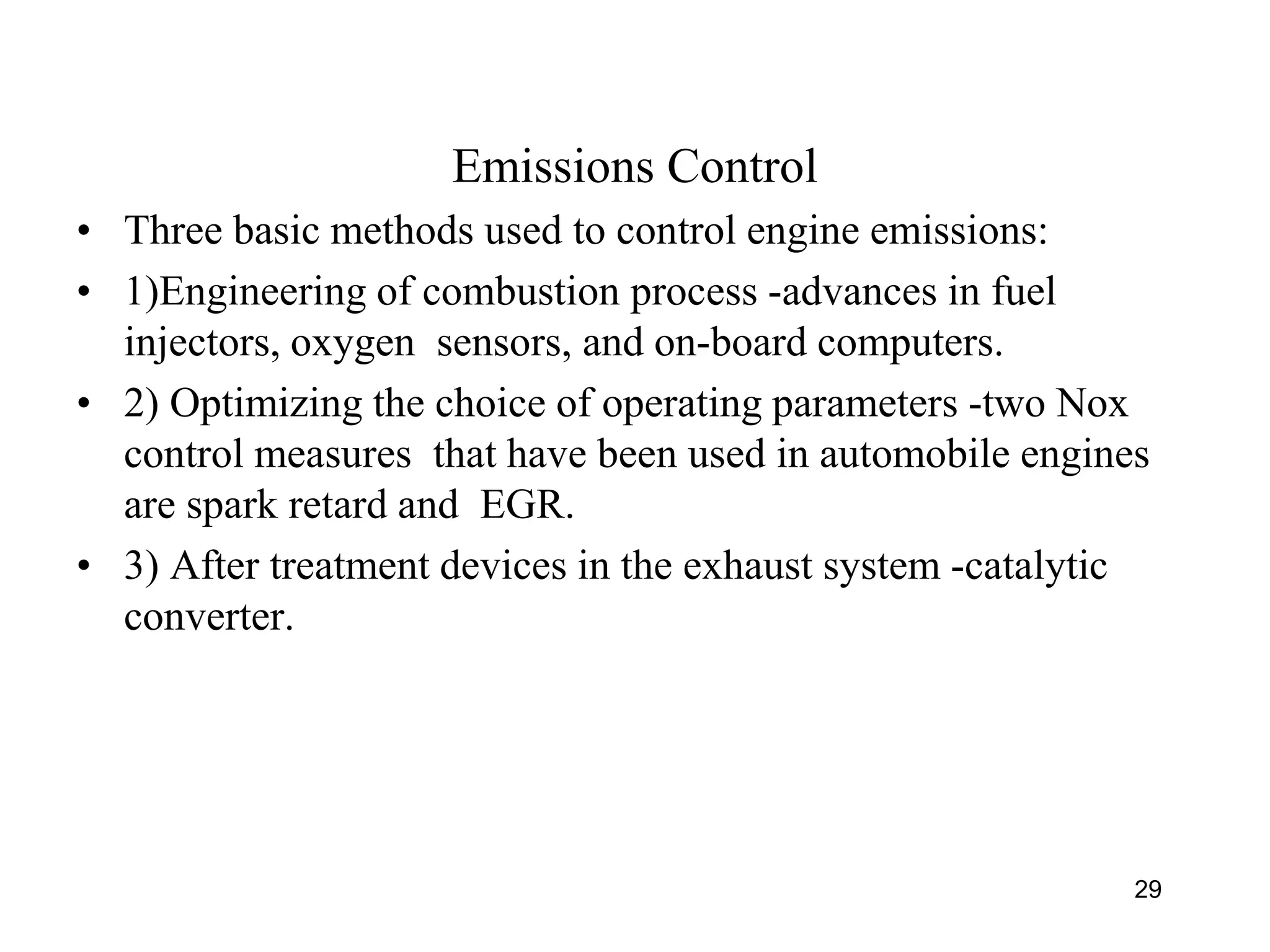 Ic engine emissions | PPT