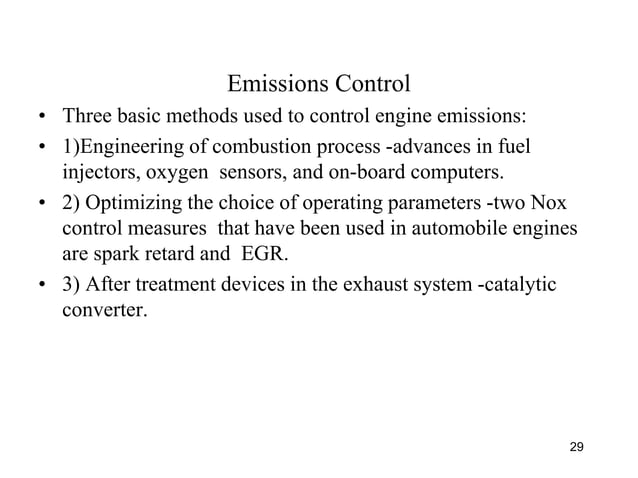 Ic engine emissions | PPT