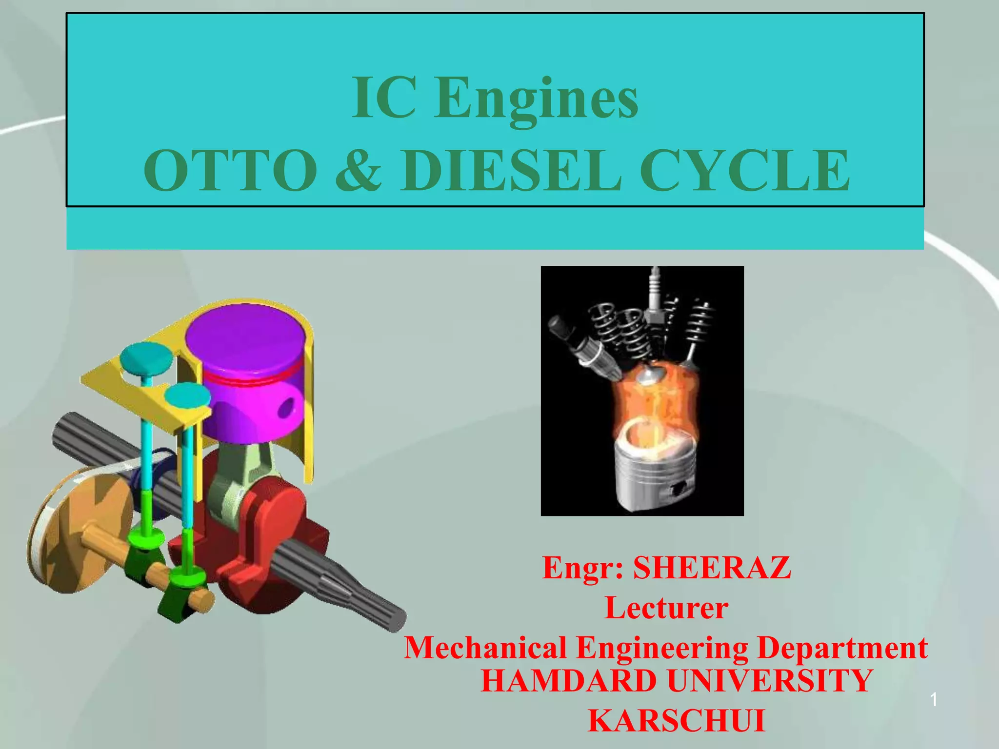 IC Engine Otto and Diesel Cycle.pptx