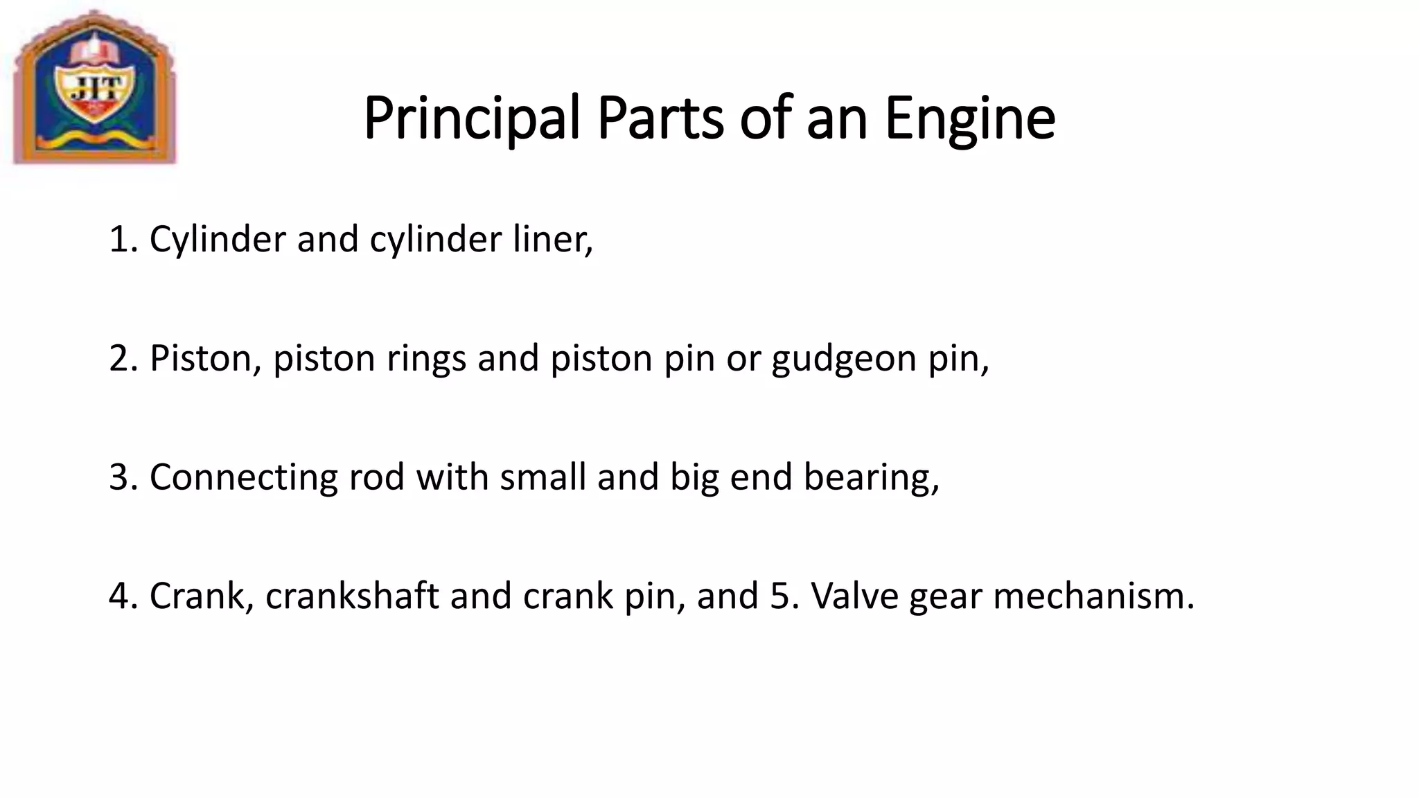 Ic engine parts | PPTX