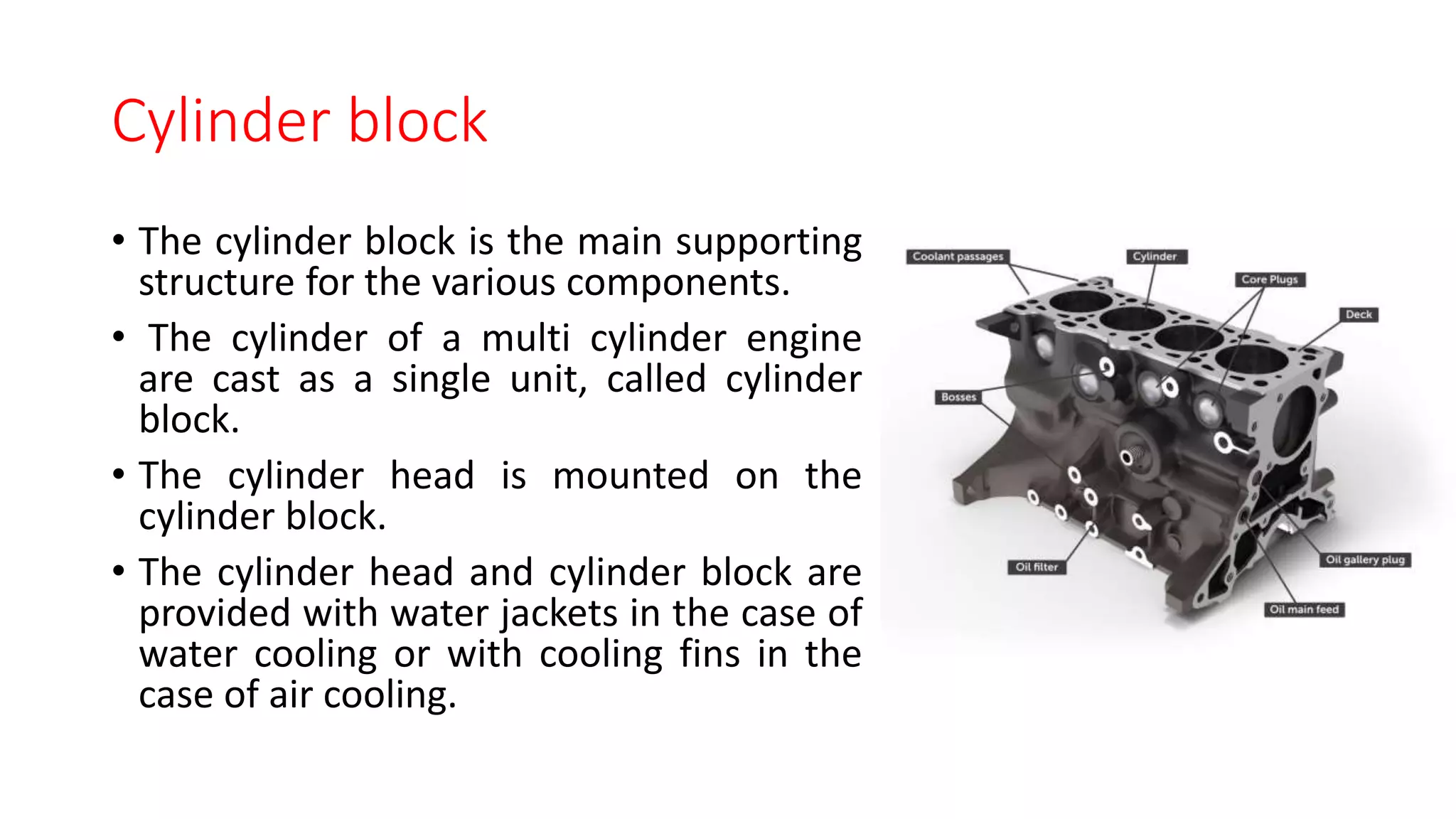 Ic engine parts | PPTX