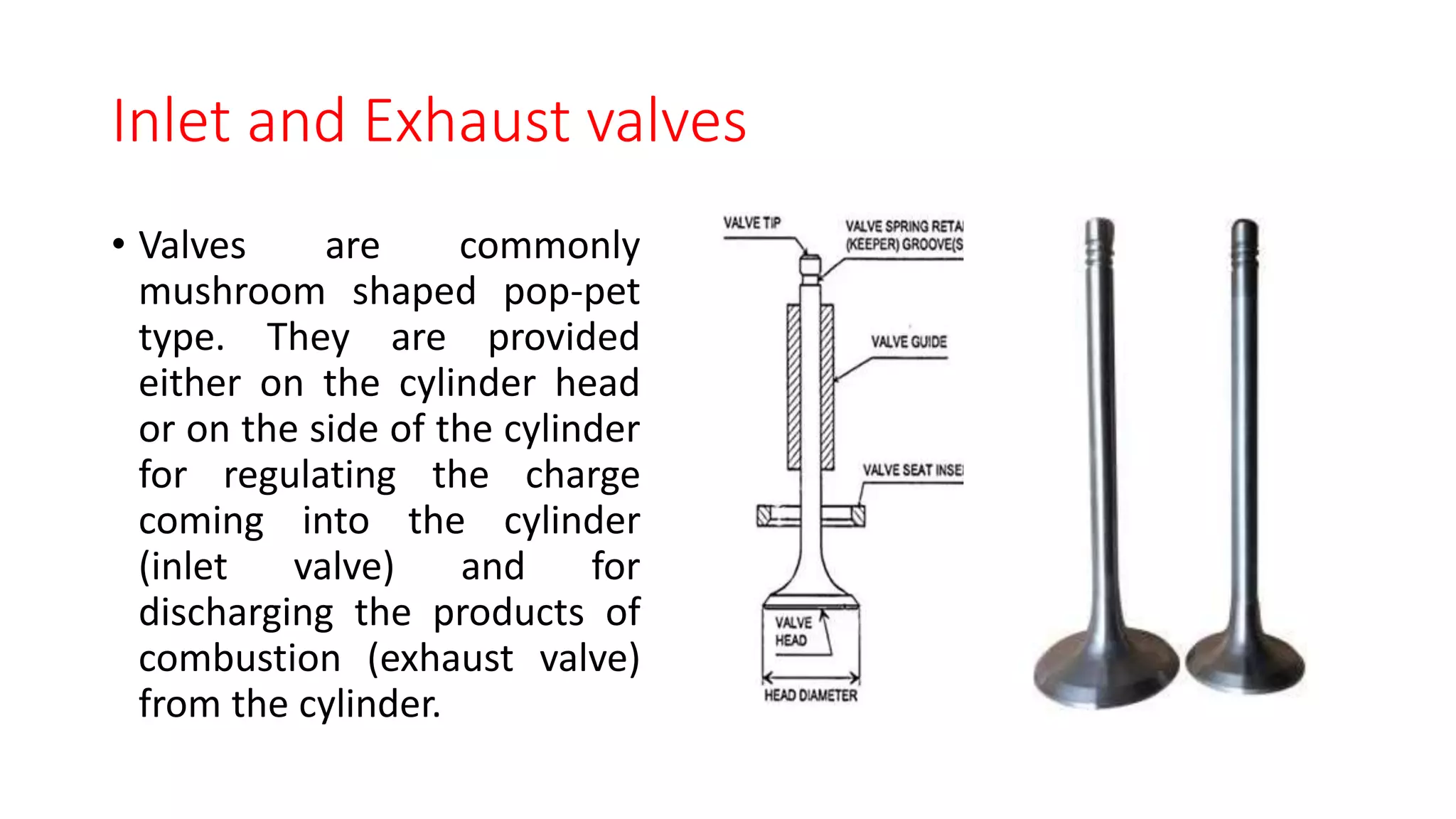 Ic engine parts | PPTX