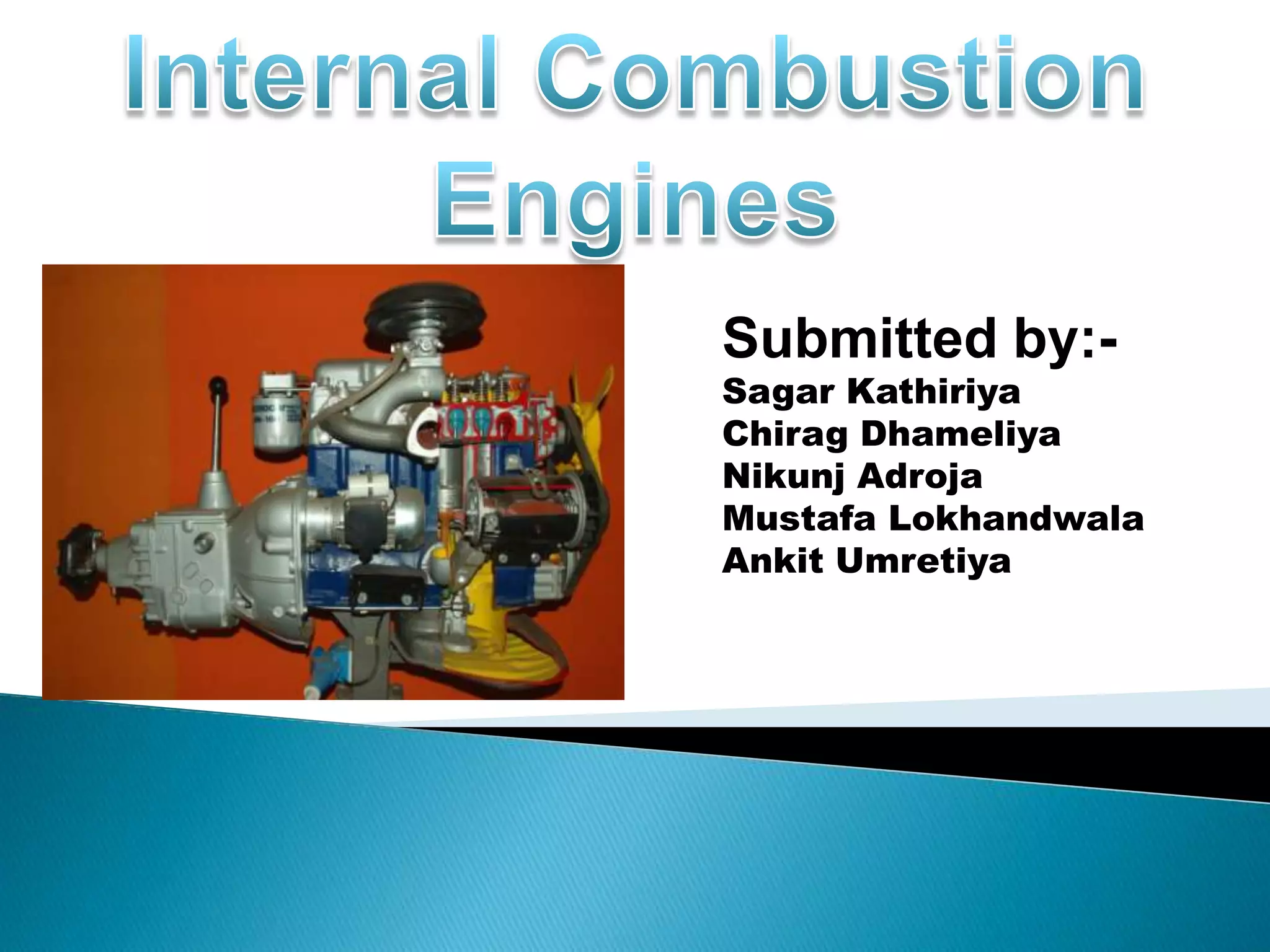 Ic engines types classification & nomenclature | PPTX