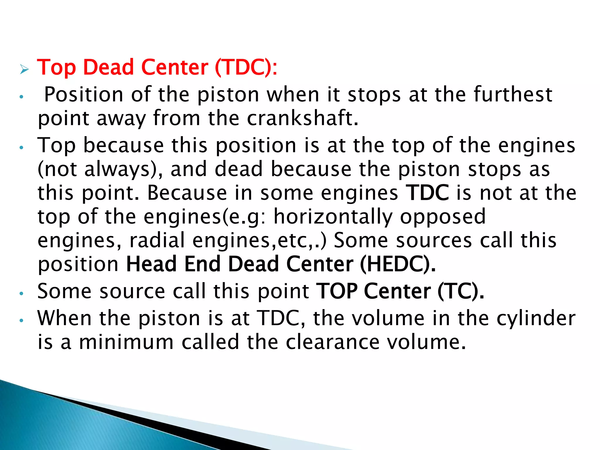 Ic engines types classification & nomenclature | PPTX