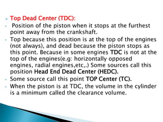 Ic engines types classification & nomenclature | PPTX