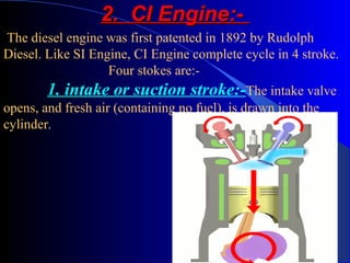 IC Engines- 2 stroke and 4 stroke | PPT