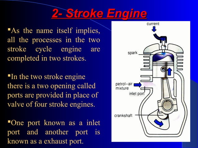IC Engines- 2 stroke and 4 stroke | PPT | Science