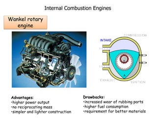 INTERNAL COMBUSTION ENGINES PPT | PPTX