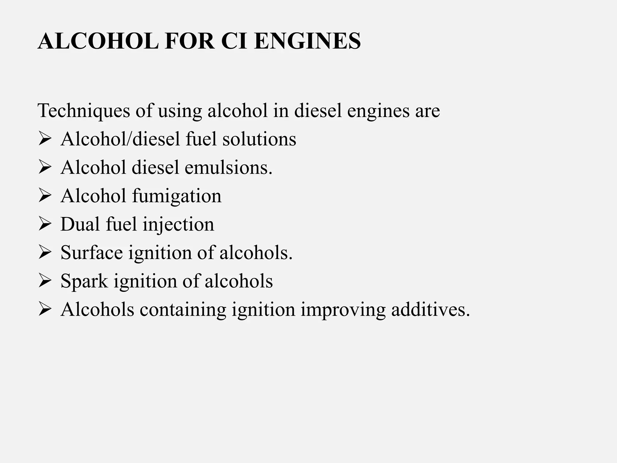 IC Engine Unit 4 ALTERNATE FUELS.ppt