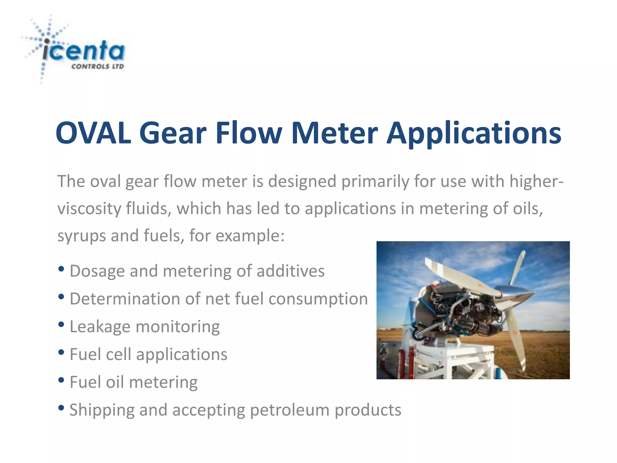 icenta oval gear flow meters | PPTX