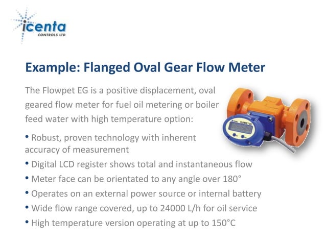 icenta oval gear flow meters | PPT