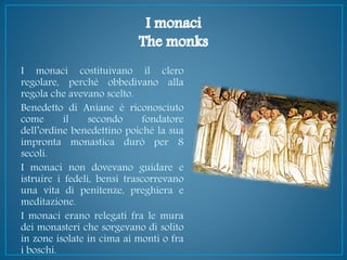 I centri della vita e della cultura nel medioevo | PPTX