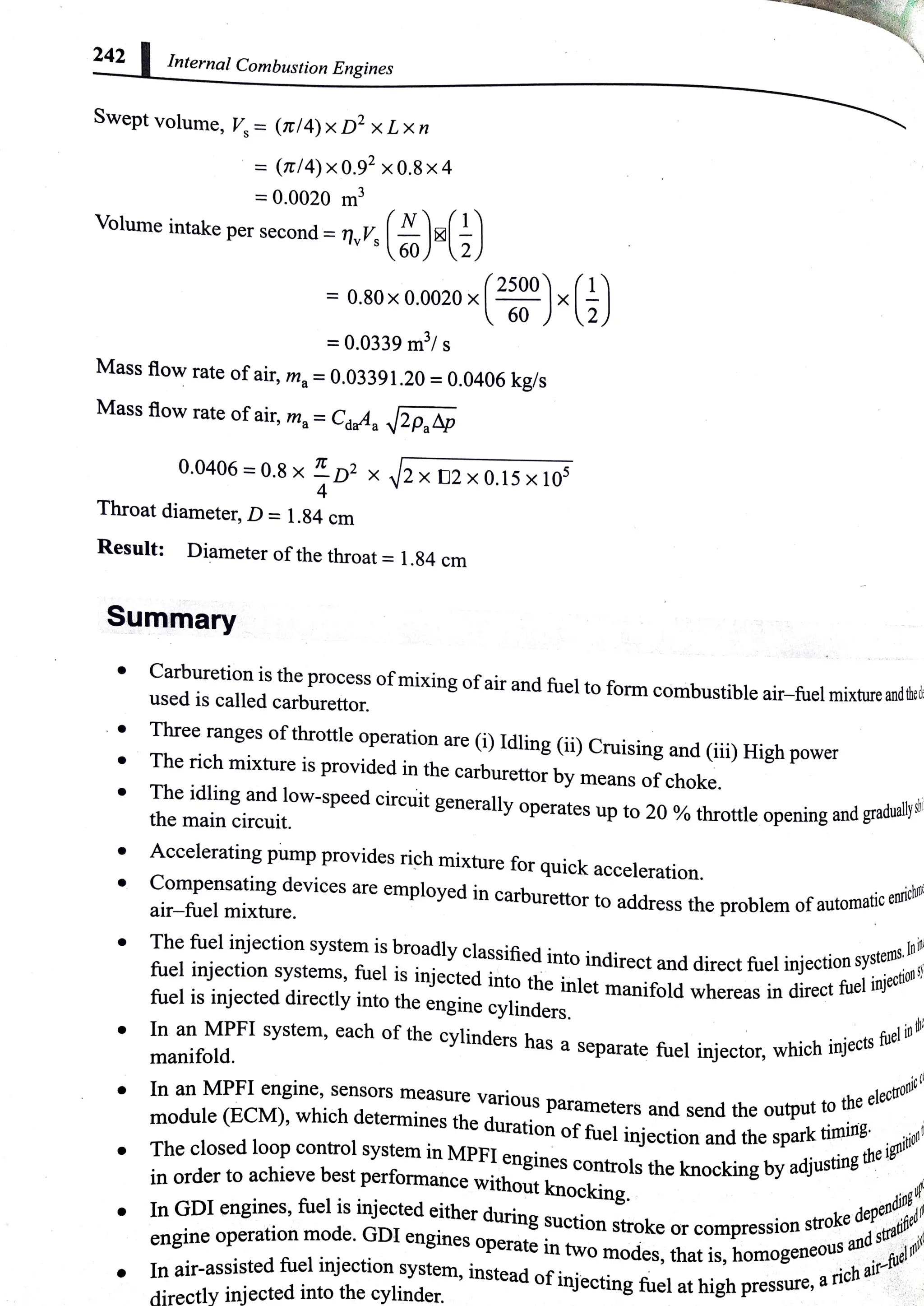 ICE Numericals internal Combustion Engine | PDF