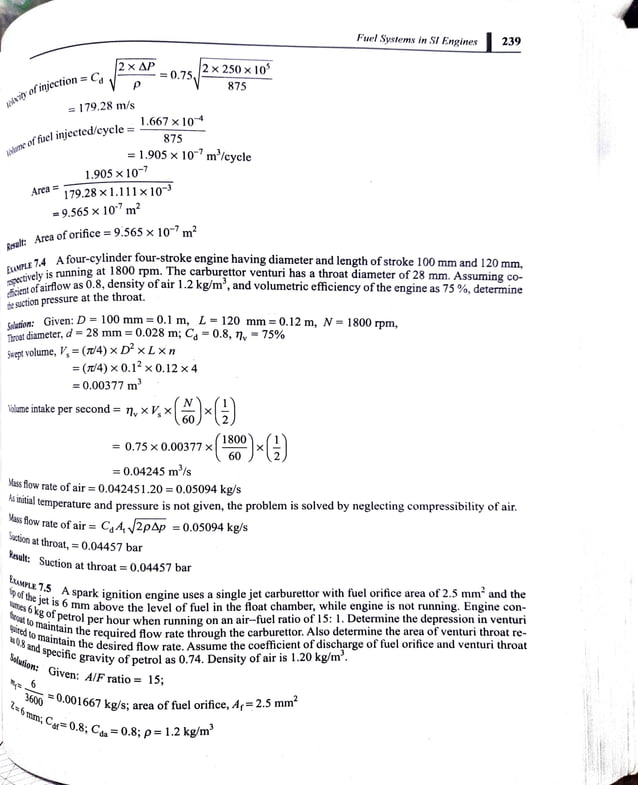 ICE Numericals internal Combustion Engine | PPT