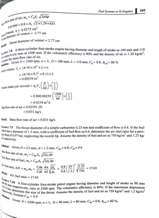 ICE Numericals internal Combustion Engine | PPT