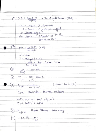 ICE Numericals internal Combustion Engine | PPT