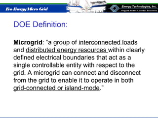 Modular Scalable Micro Grid: ICEPAG 2016 Presentation | PPT