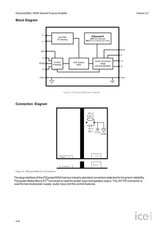Ic epower500 a_datasheet amp | PDF