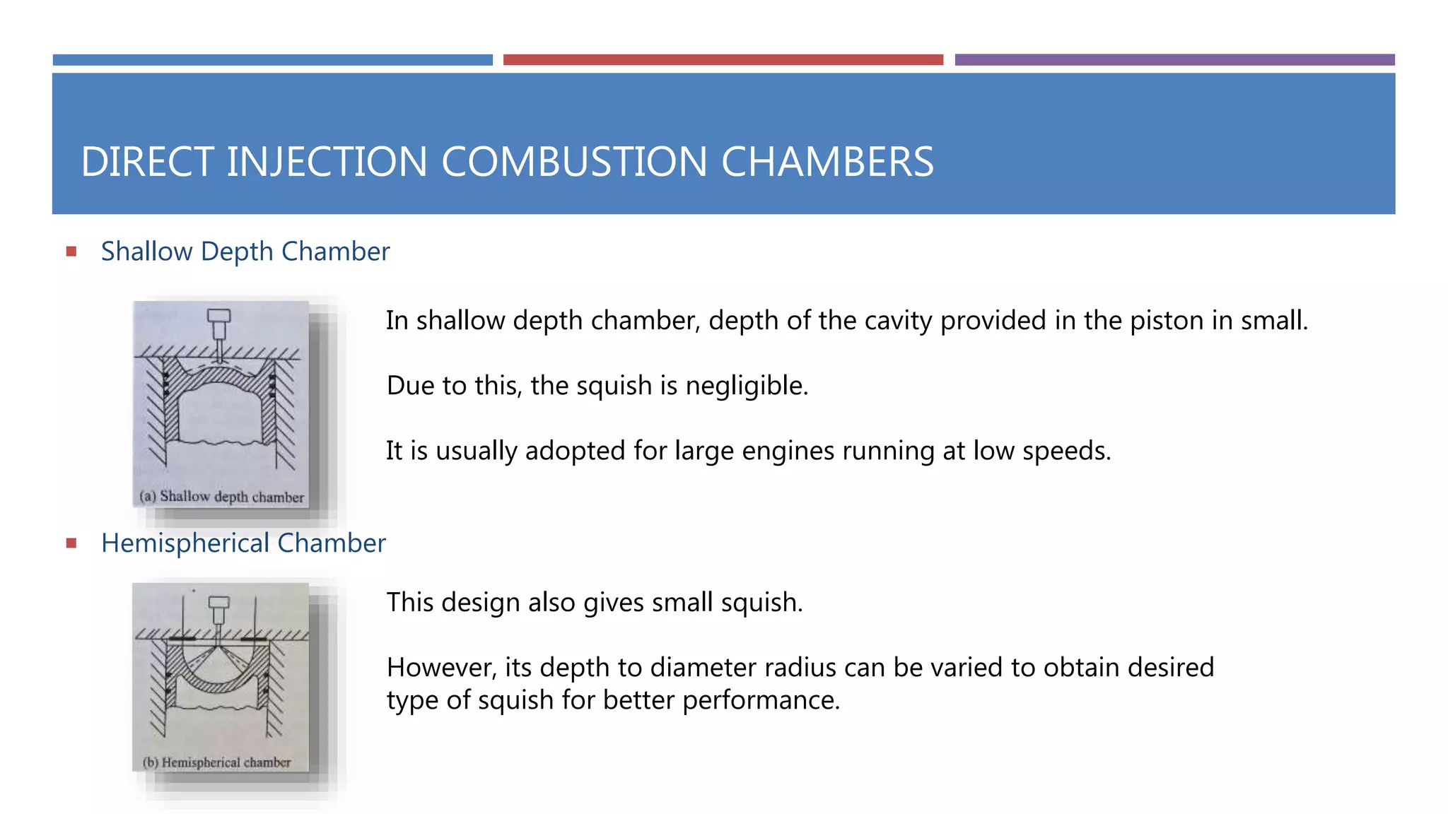 Combustion Chambers in CI Engine | PPTX